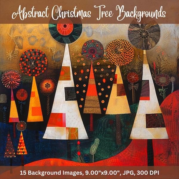 Abstract Christmas - Etsy
