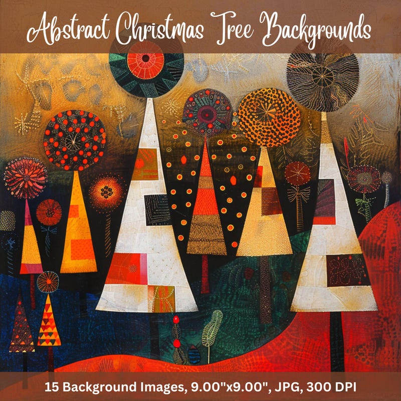 Abstract Christmas - Etsy