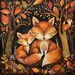 Autumn Fox Family Clip Art Digital Downloads Printable Clip Art Paper ...