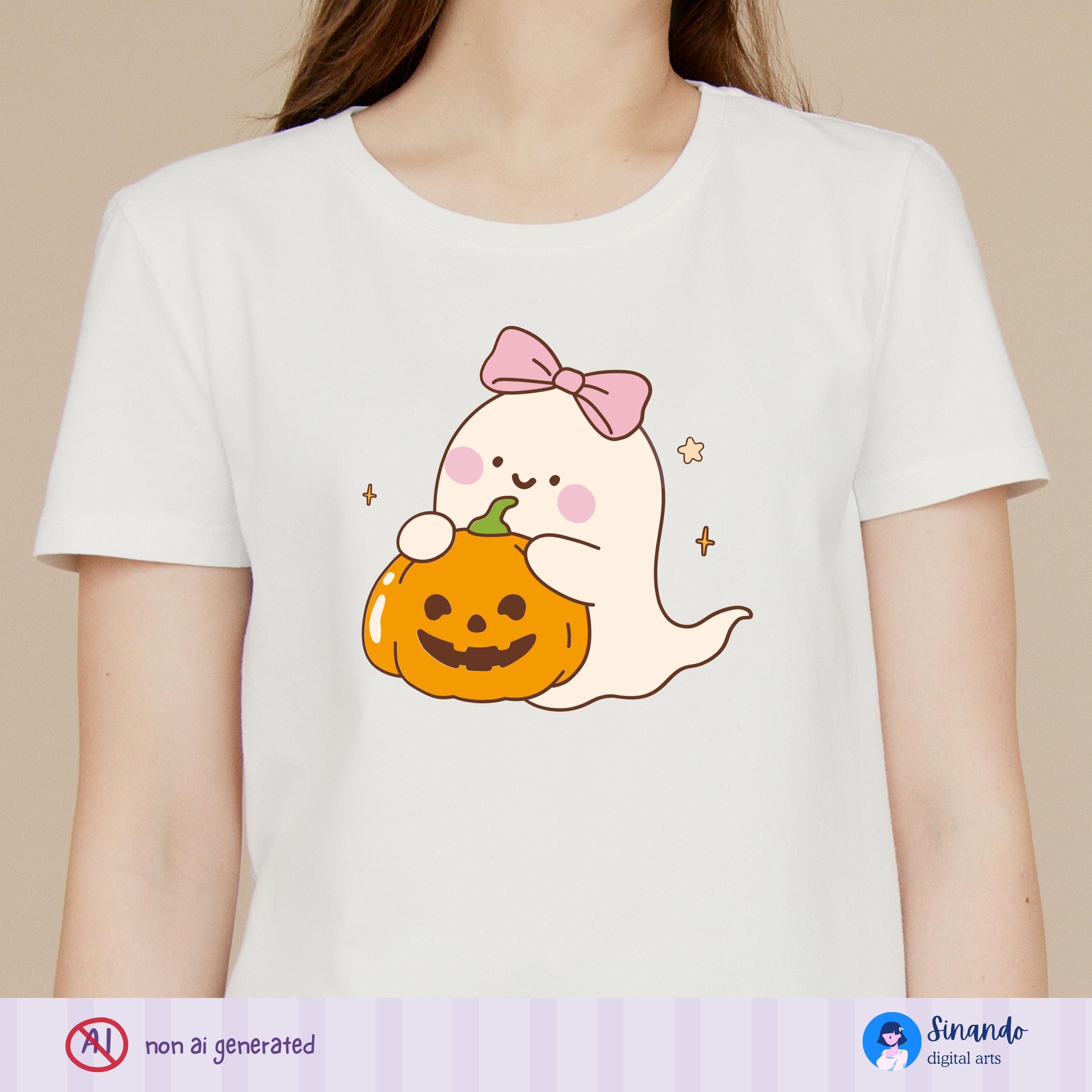 Cat & Ghost Halloween Clipart Set, Cute Kawaii Halloween, Witch Cats ...