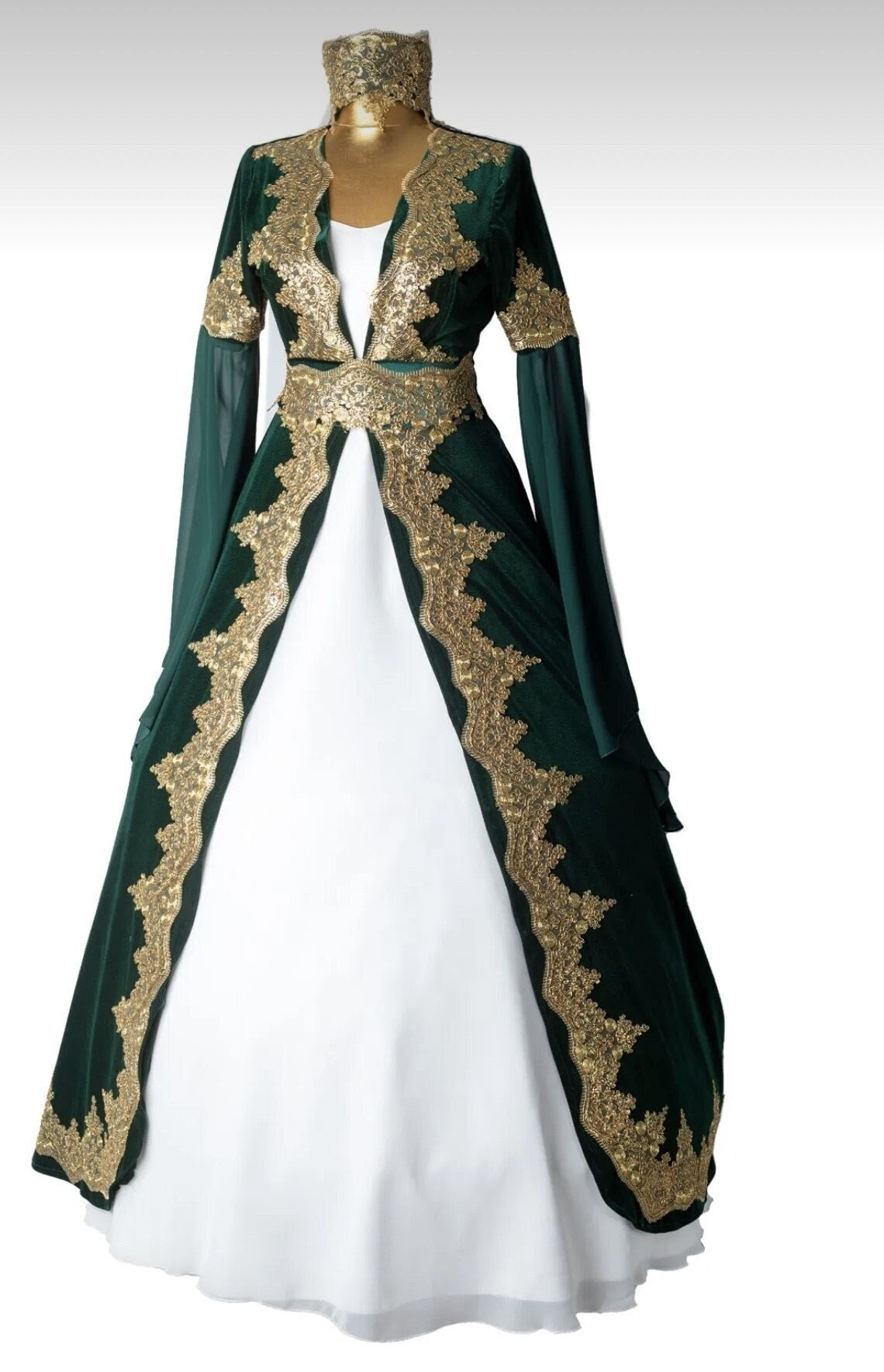 Hurrem Sultan Green Dress