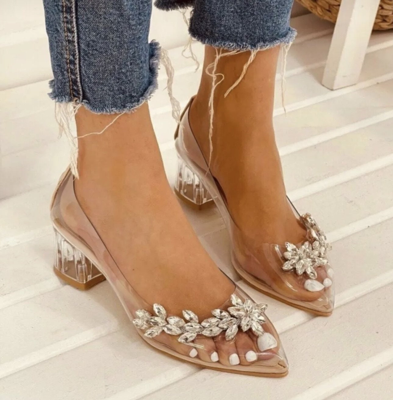 Gorgeous Bridal Shoes With Flower Power By Bride Blossom,, 60% OFF