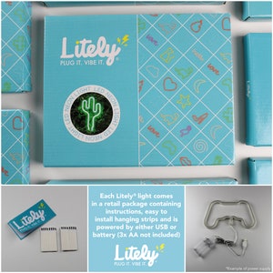 Sun Mini Yellow Neon Light USB- Dimmer / Dimmable- Wall Light ...