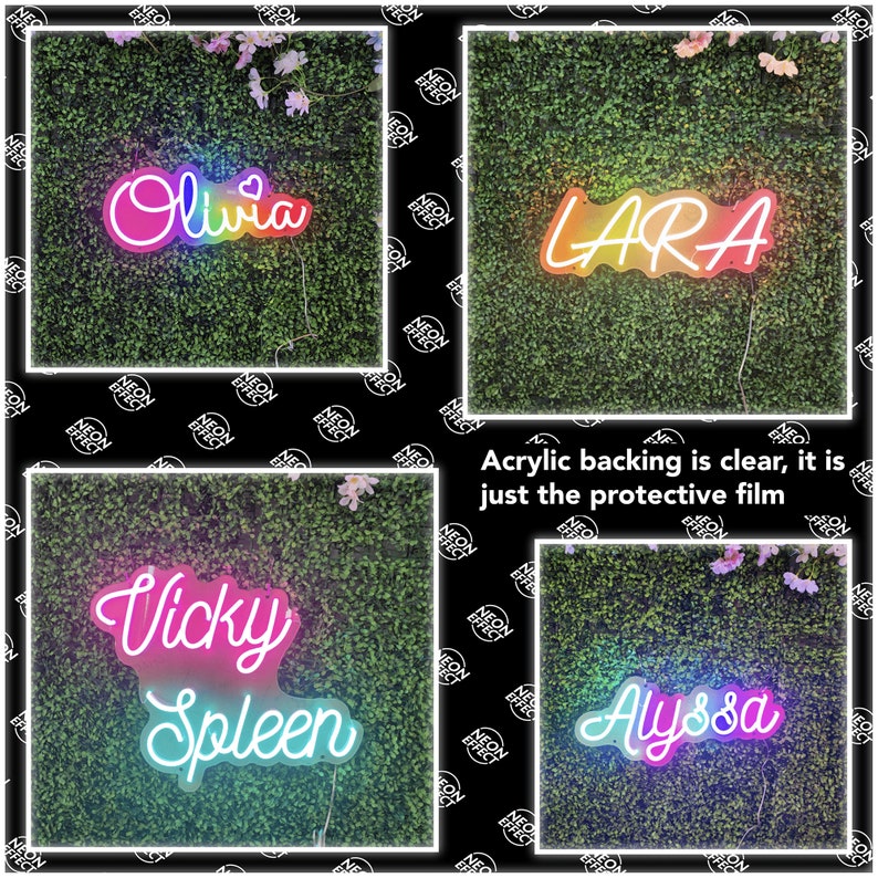 Custom Neon Signs - Instant Quote + Mockup - 24 Month Warranty + FREE ...