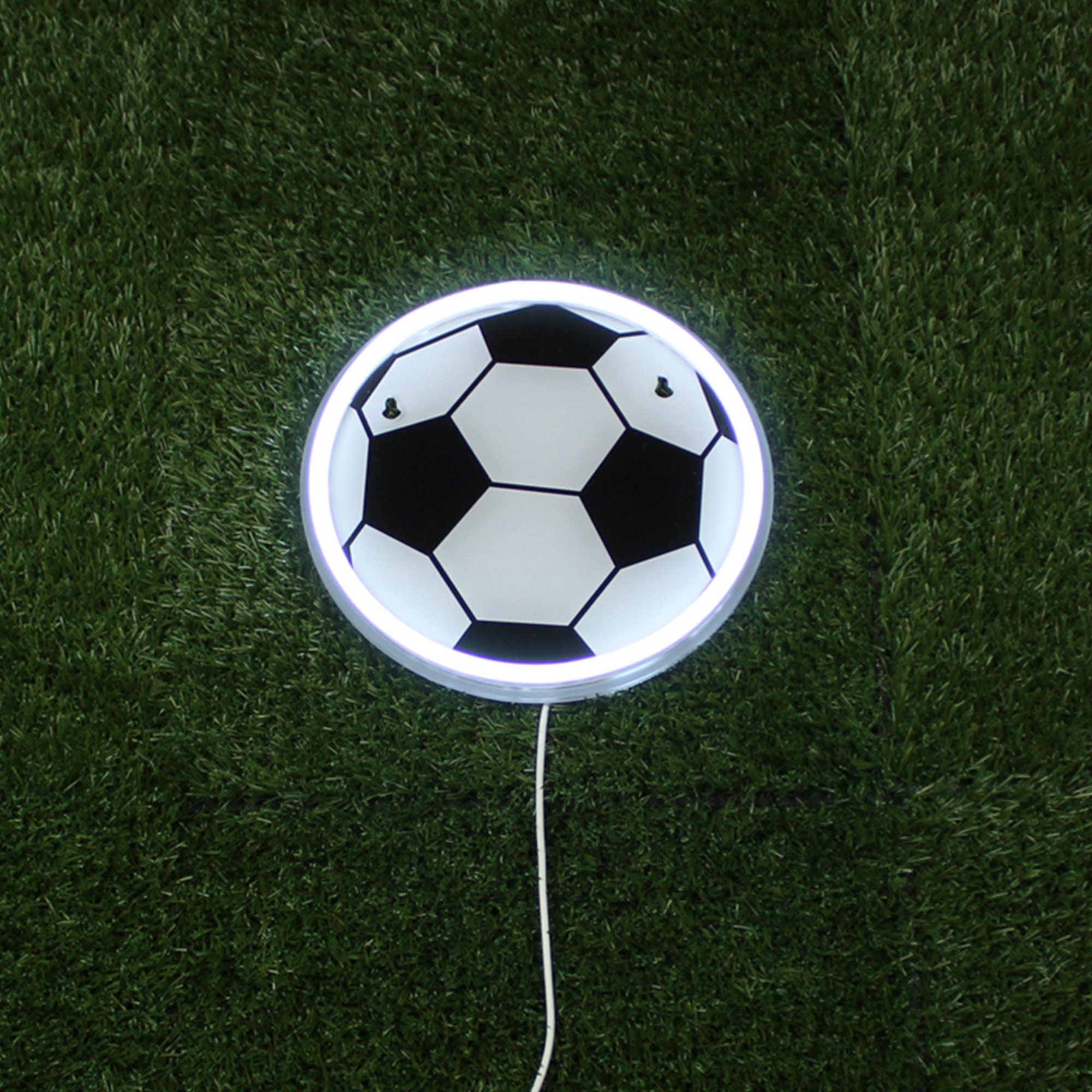 Football Neon Light - FIFA Euros World Cup - Acrylic Backing - USB ...