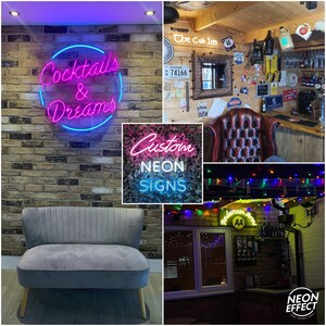 Custom Neon Sign Instant Quote Mockup Neon Light Name - Etsy