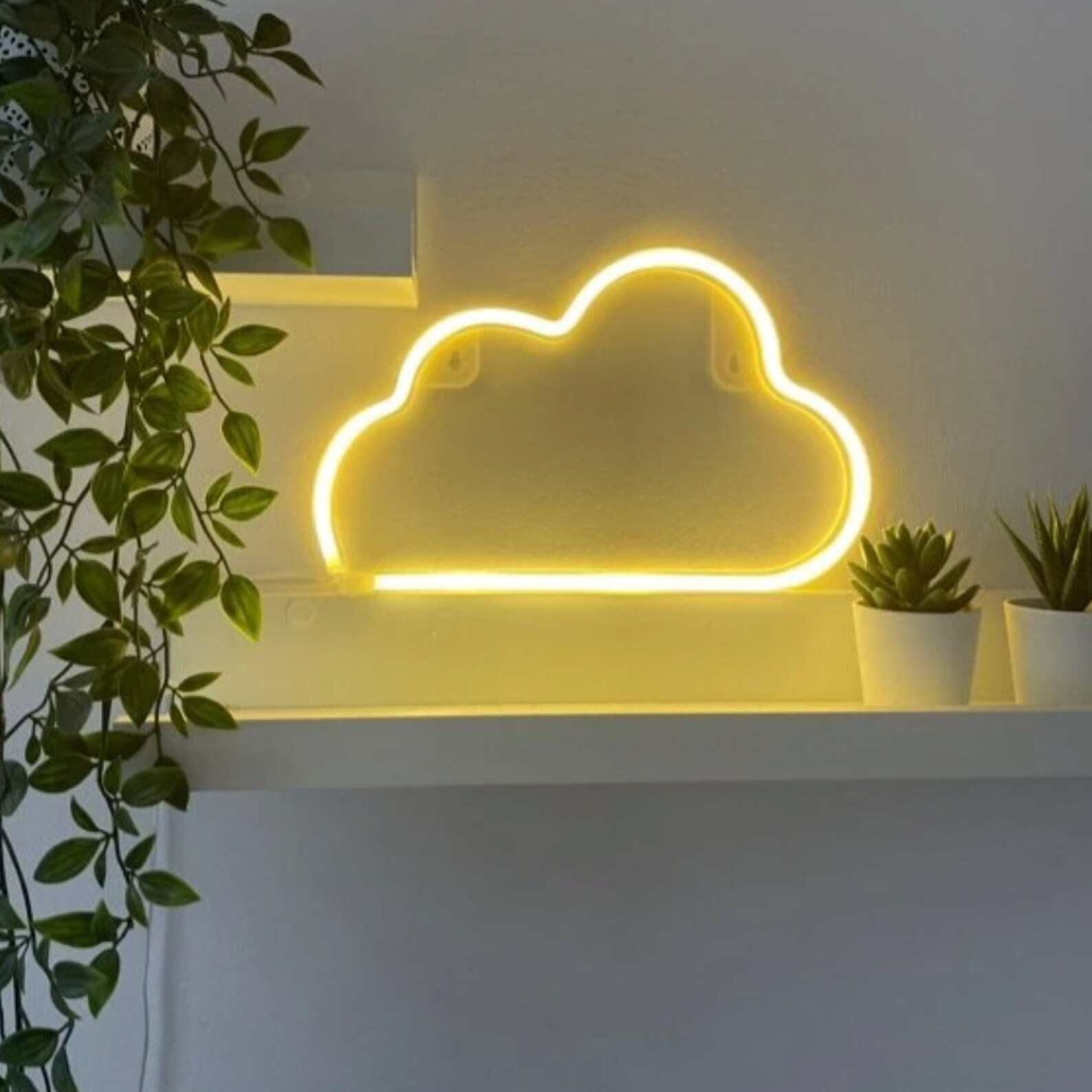 DM for Custom Cloud Mini Neon Light Dimmer White / Blue - Etsy