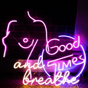 Retro Joystick Neon Light - Acrylic Backing - USB Powered - Sign / Lamp ...
