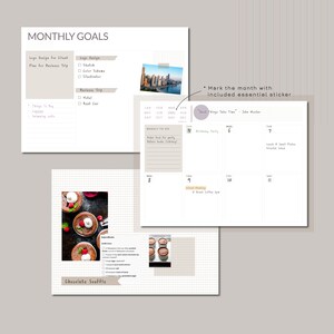 Minimalistic Undated Landscape Digital Planner - Etsy