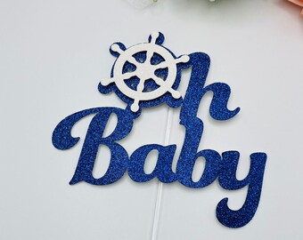 Nautical Baby Shower Cake Topper - Etsy