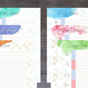 Printable Six Weekly Planner Week Scheduleplanner Download - Etsy
