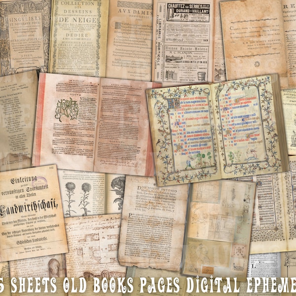 Old Books - Etsy