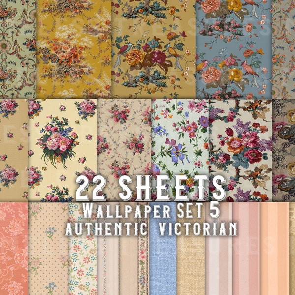 French Wallpaper - Etsy