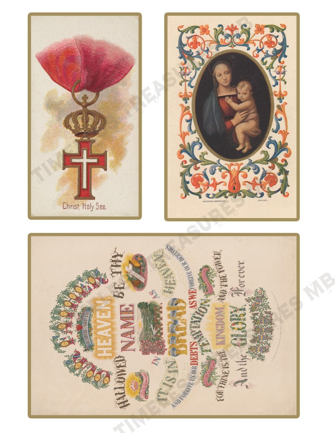 Faith Christian Ephemera Religious Words Jesus Christ Bible | Etsy