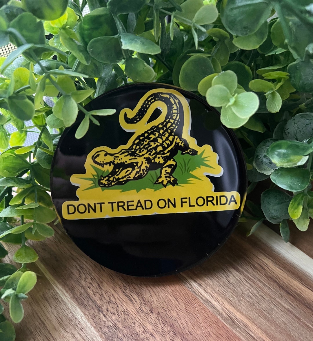 Don't Tread on Florida Coaster Epoxy Coaster Bullet Coaster Epoxy Resin ...