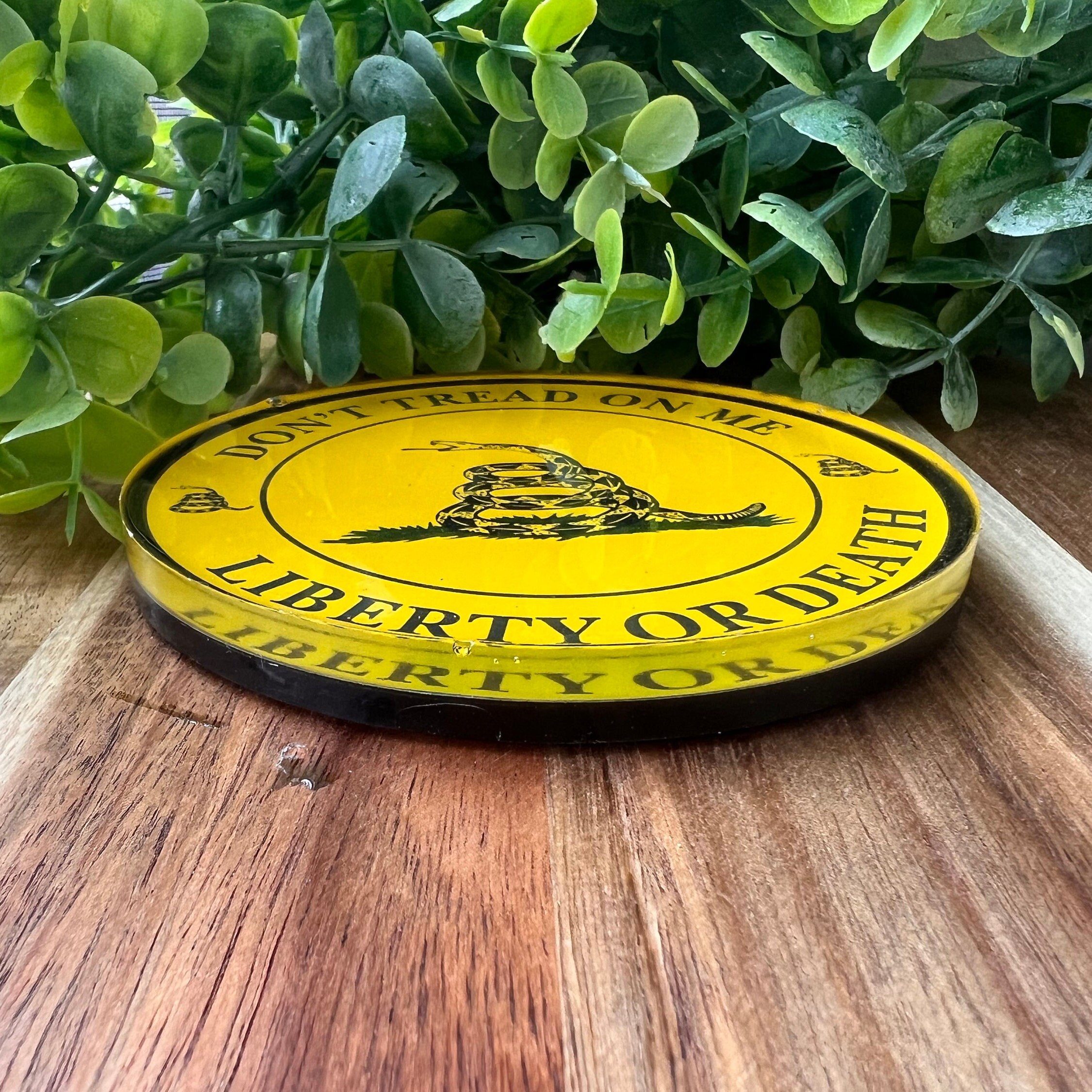 Don't Tread on Me Coaster Epoxy Coaster Bullet Coaster Epoxy Resin ...