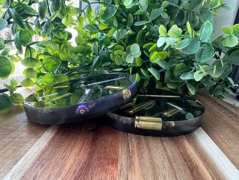 Round Bullet Coasters | Epoxy Coaster | Bullet Coaster | Epoxy Resin ...