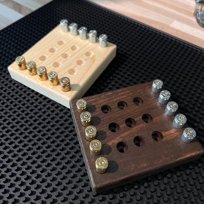 Bullet Tic-tac-toe | Bar Games | Man Cave Gifts | Husband Christmas ...