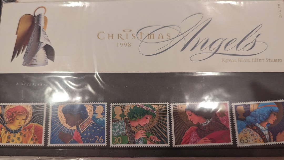 Royal Mail 1998 Christmas Angels Stamps - Etsy
