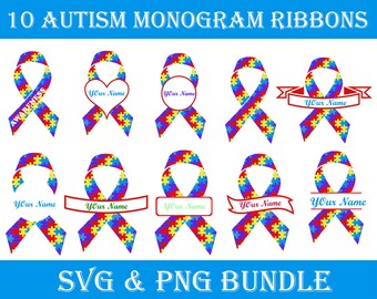 Autism Ribbons - Etsy