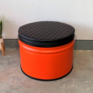 Oil Barrel Table Stool Side Table noa Barrel - Etsy