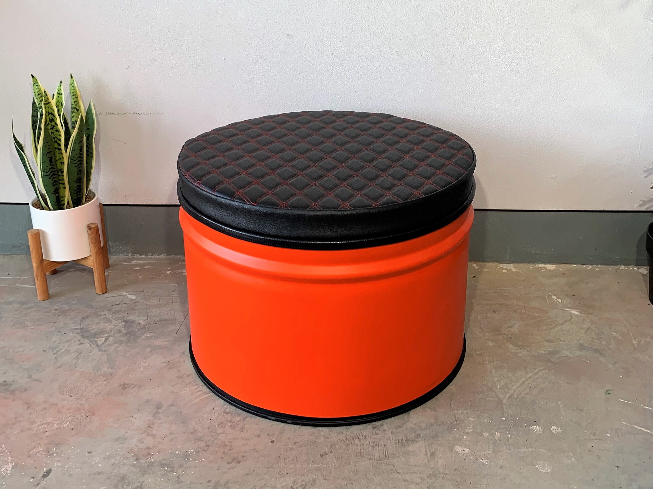 Oil Barrel Table Stool Side Table noa Barrel - Etsy