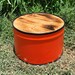 Oil Barrel Table Stool Side Table noa Barrel - Etsy