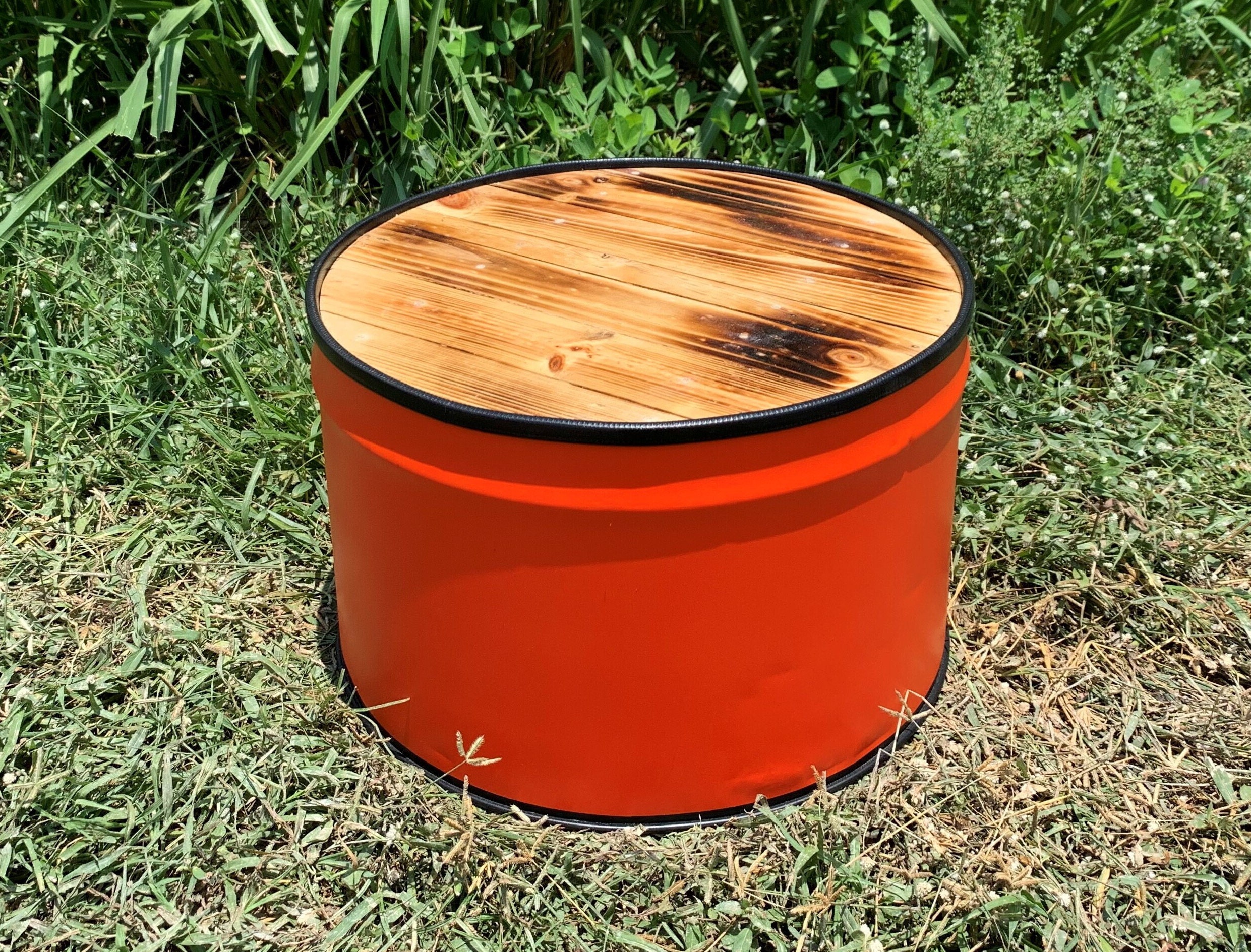 Oil Barrel Table Stool Side Table noa Barrel - Etsy