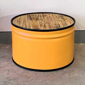 Oil Barrel Table Stool Side Table noa Barrel - Etsy
