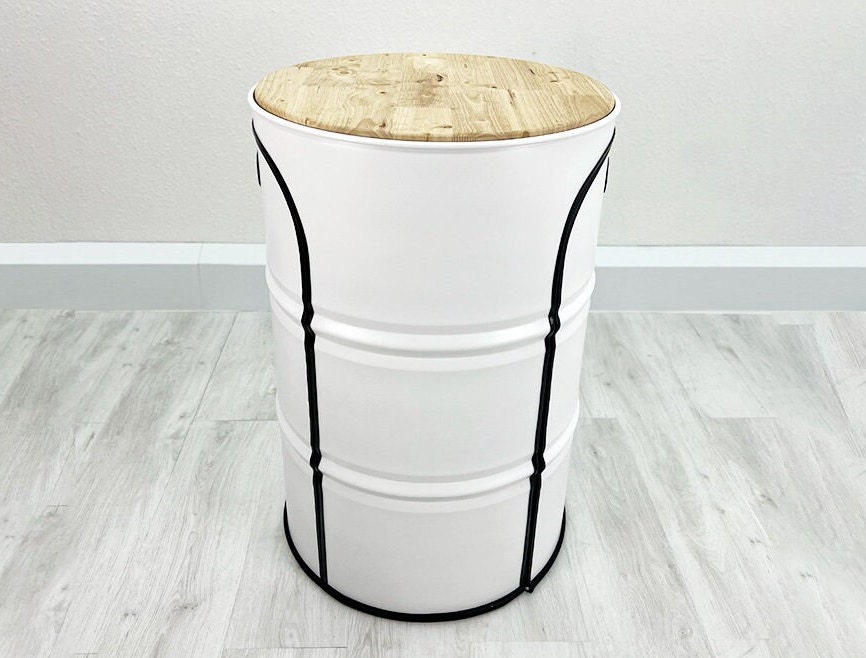 Bistro Set Oil Barrel Table & Chair Set wim Tons of Tumult Barrel ...