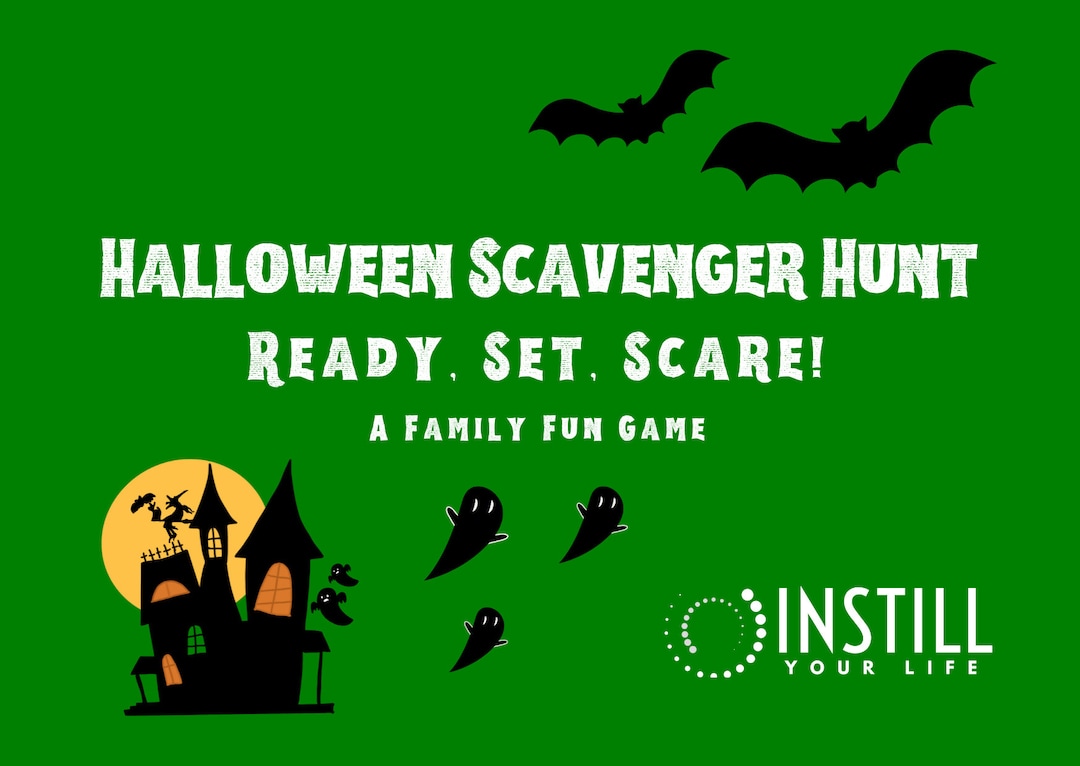 Halloween Scavenger Hunt Cards for Family Fun and SEL Growth - Etsy