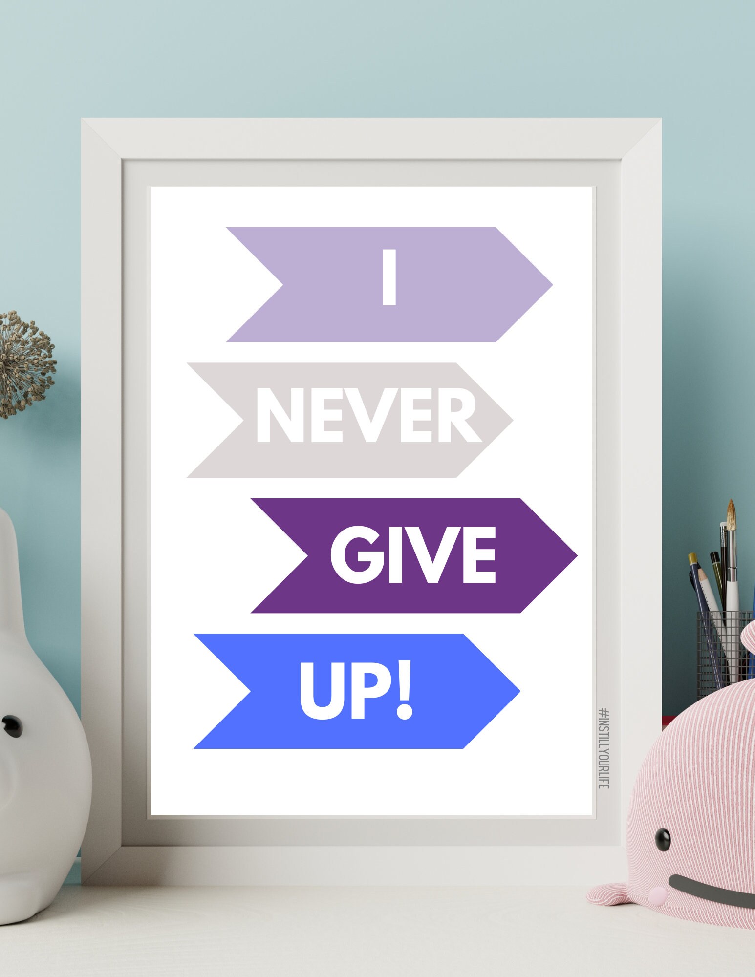 Kid's Printable Affirmations, Positivity Wall Art, Classroom Art ...