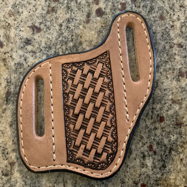 Double Knife Sheath - Etsy