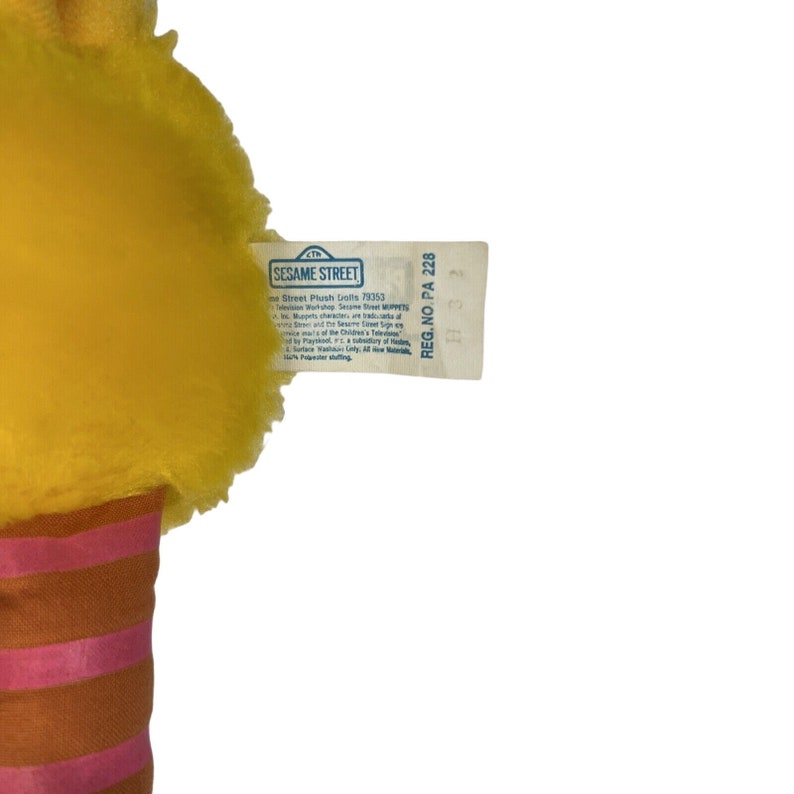 VINTAGE Sesame Street Playskool 9 Plush Big Bird 1983 Blue Shirt - Etsy