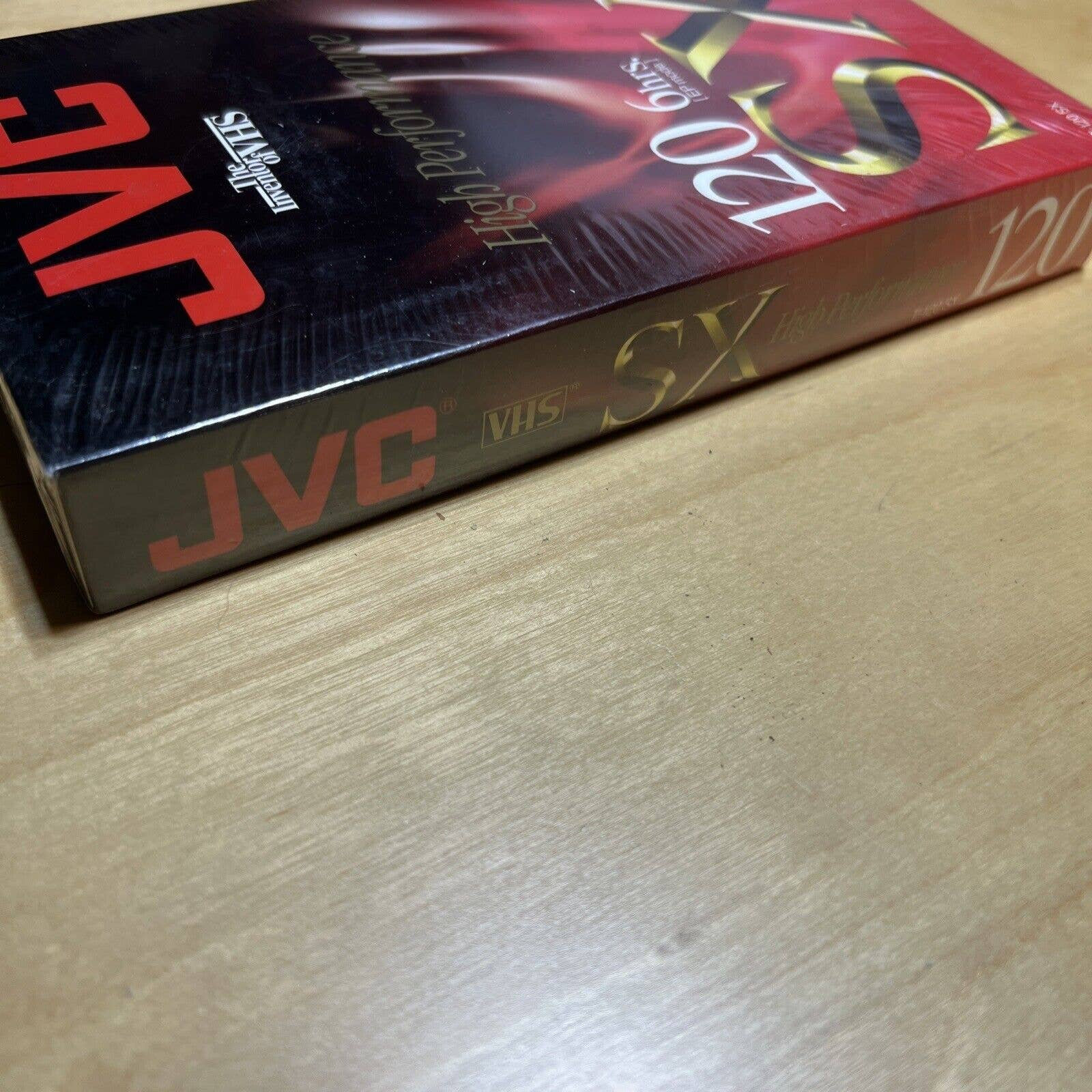 JVC T-120 SX Blank High Performance VHS Tape - Etsy