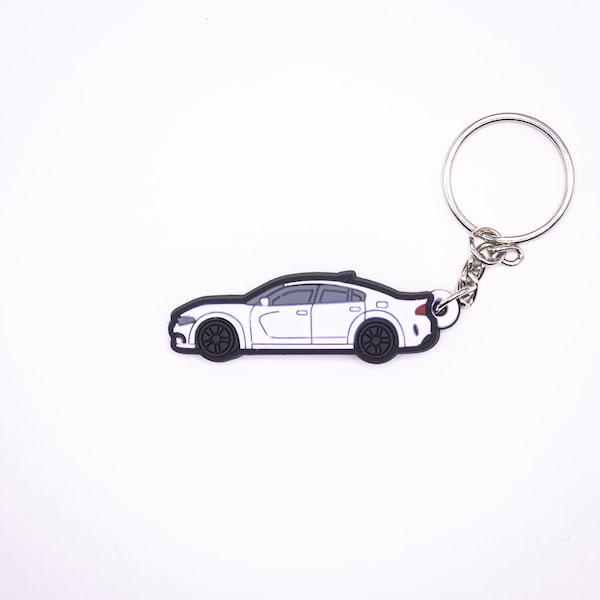 Dodge Charger Keychain - Etsy