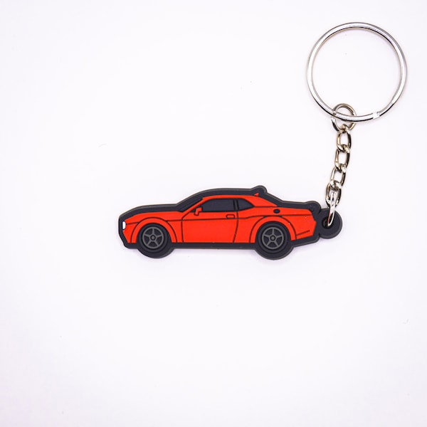 Dodge Challenger Keychain - Etsy
