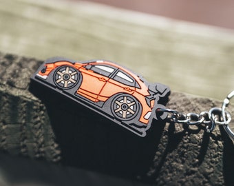 Honda Civic Type R Keychain - Etsy
