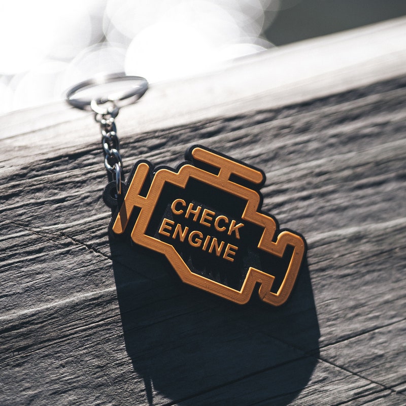Engine Keychain - Etsy
