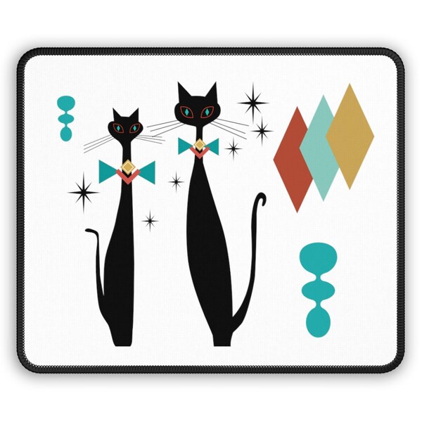 Mid Century Mouse Pad - Etsy