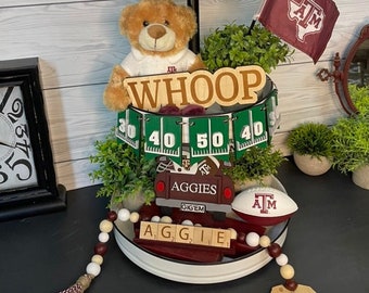 Texas A&m Tray - Etsy