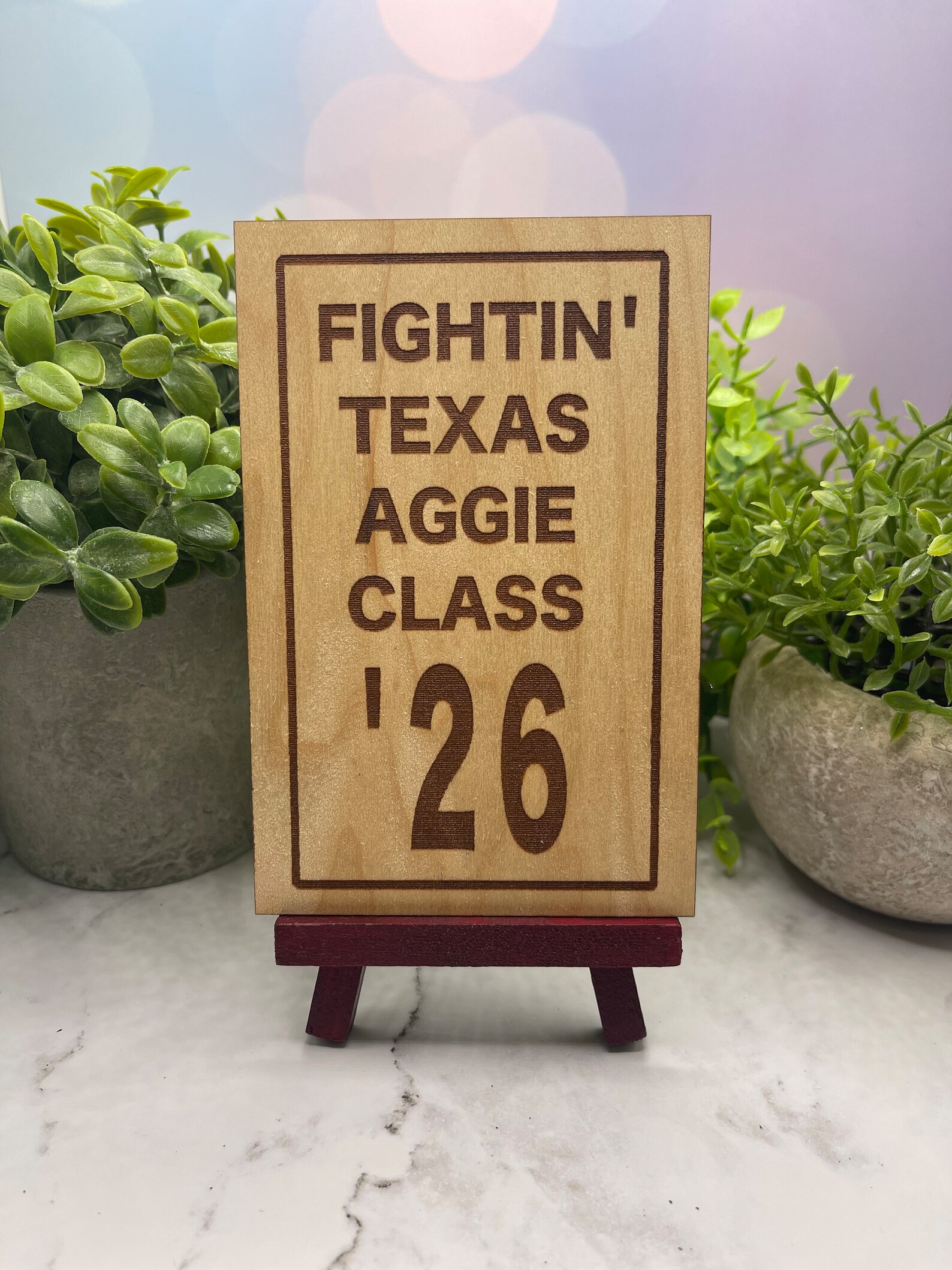 Texas A&M Fightin' Texas Aggie Class of Sign Aggie - Etsy