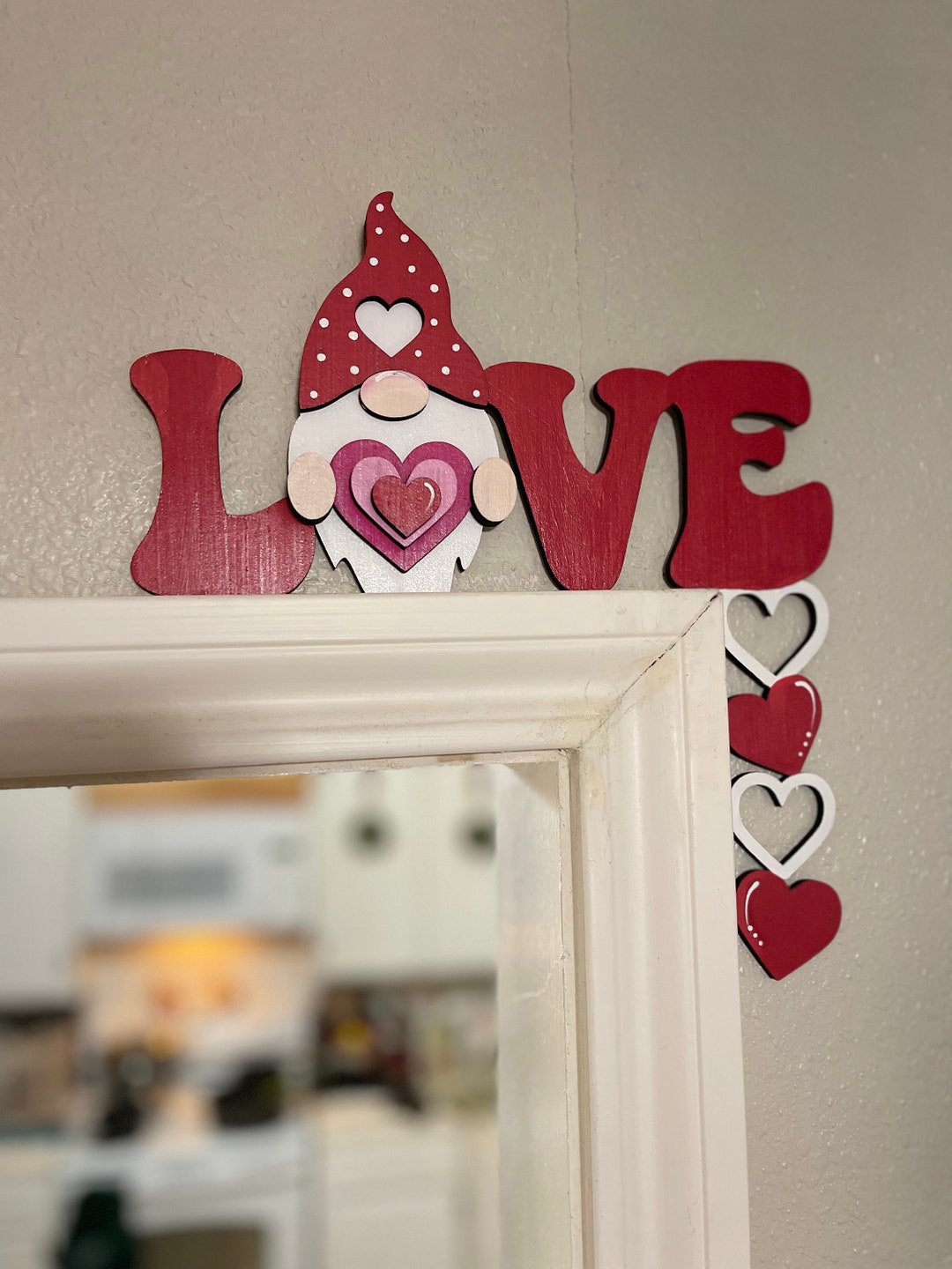 Valentine Day Decor-valentine Home Decor-valentines Door Corner ...