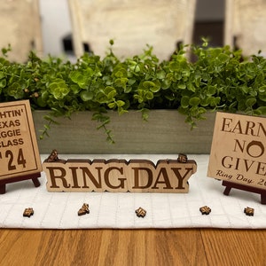 Texas A&M Aggie Ring Day Decor Bundle-aggie Ring Day-aggie Graduation ...