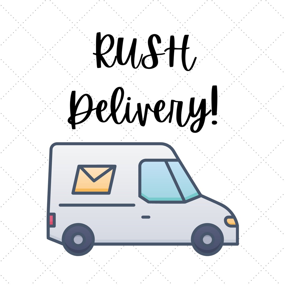 RUSH DELIVERY not for Wreaths This Listing Can Be Added to Any Order and Will Cover Expedited ...