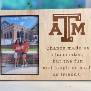 Aggie Friends Picture Frame Aggie Graduation Gift Birthday, Wedding ...