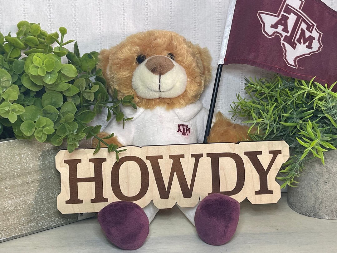 Aggie Table Signs - Aggie Graduation Gift-birthday, Housewarming ...