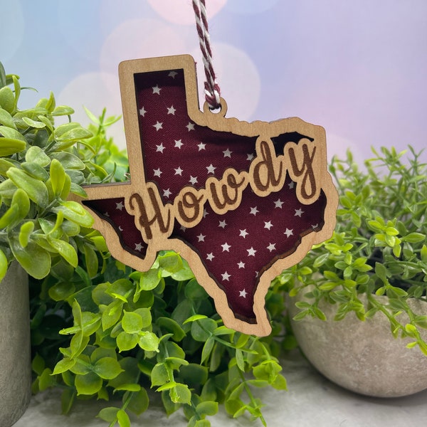 Texas A&m Aggie Christmas Ornament - Etsy