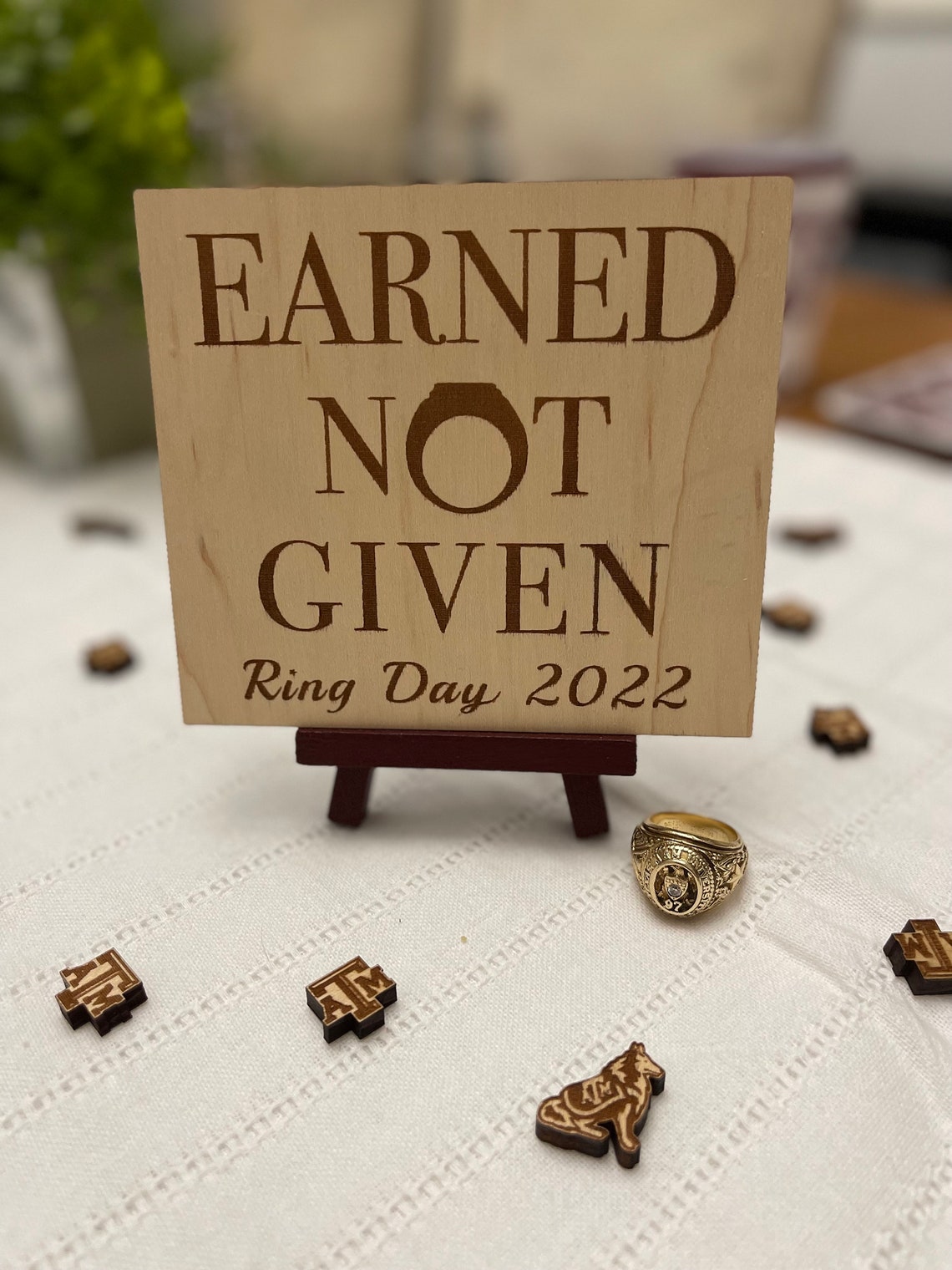 Texas A&M Aggie Ring Day Decor Bundle-aggie Ring Day-aggie - Etsy