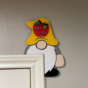 Back to School Gnome Decor - Classroom Decorations - Door Corner Decor ...